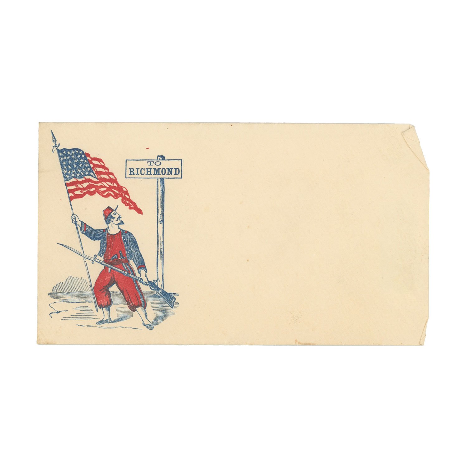 Original Patriotic Postal Covers from the Civil War — Iron Horse ...