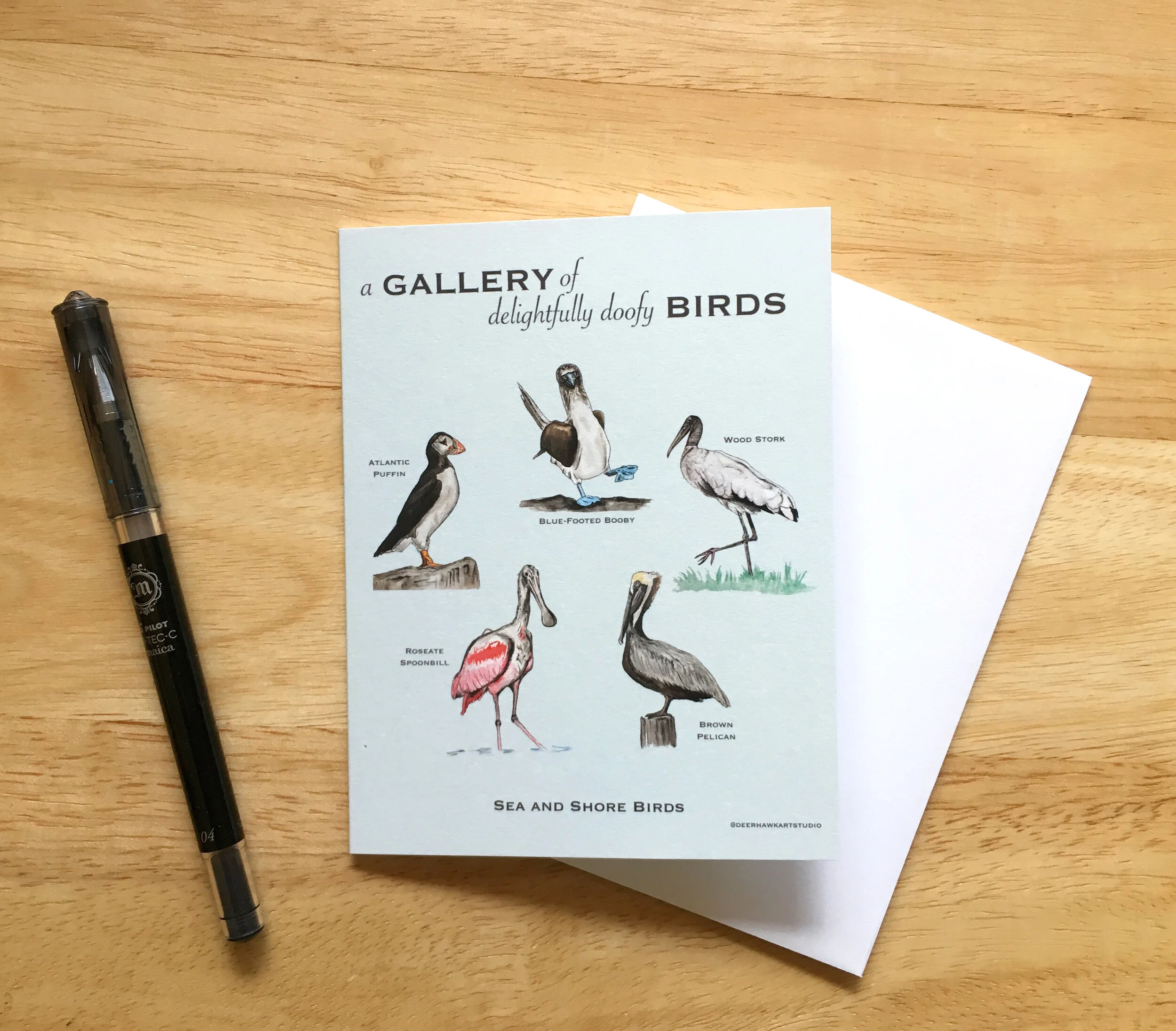 Doofy Birds Art — Deerhawk