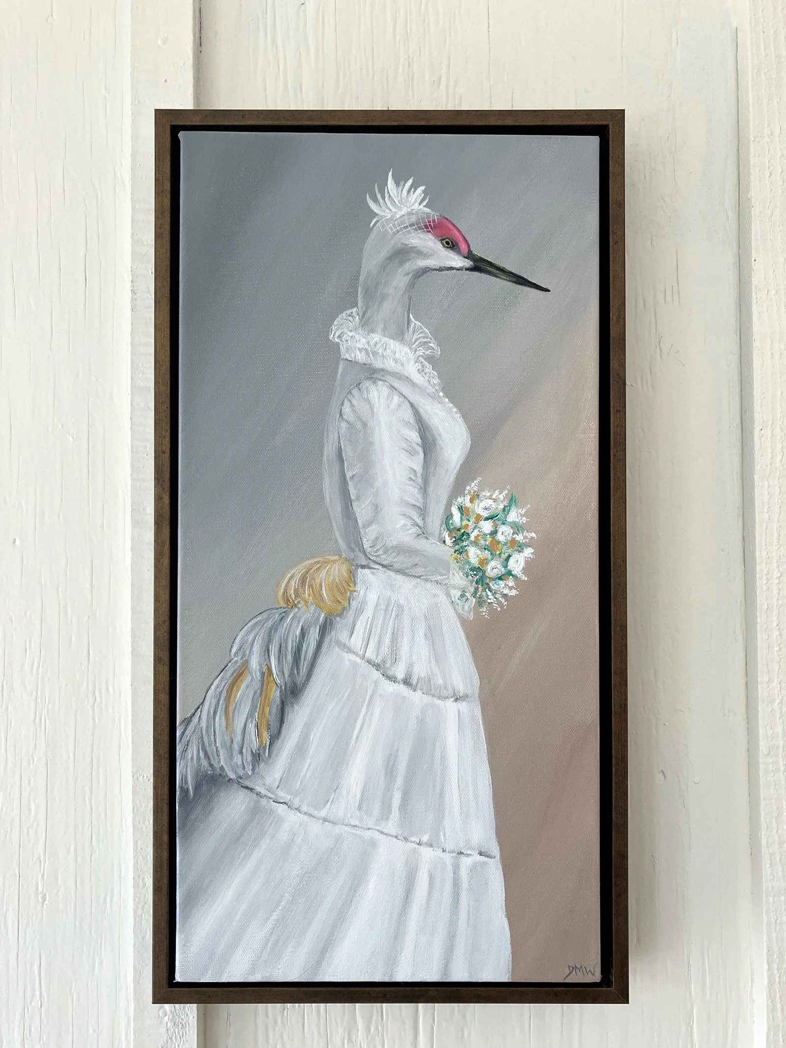 Omen (Hawk with Snake) : Original Watercolor — Deerhawk