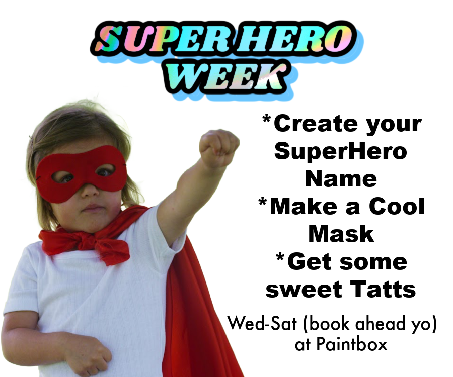 Schedule - not a booking page just Calendar — Paintbox Kids Art Center