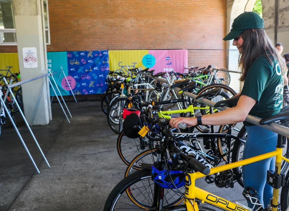 Downtown Victoria — Bicycle Valet