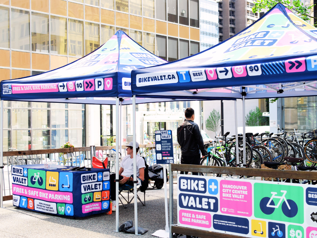 Vancouver City Centre — Bicycle Valet