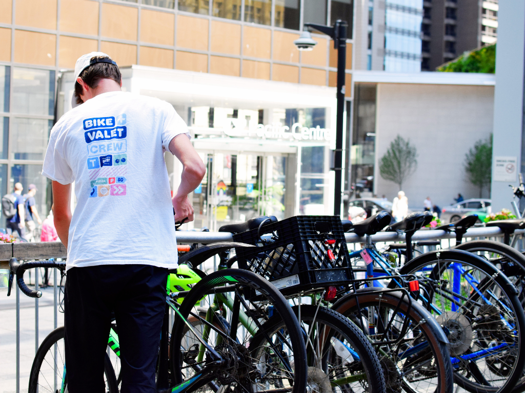 Vancouver City Centre — Bicycle Valet