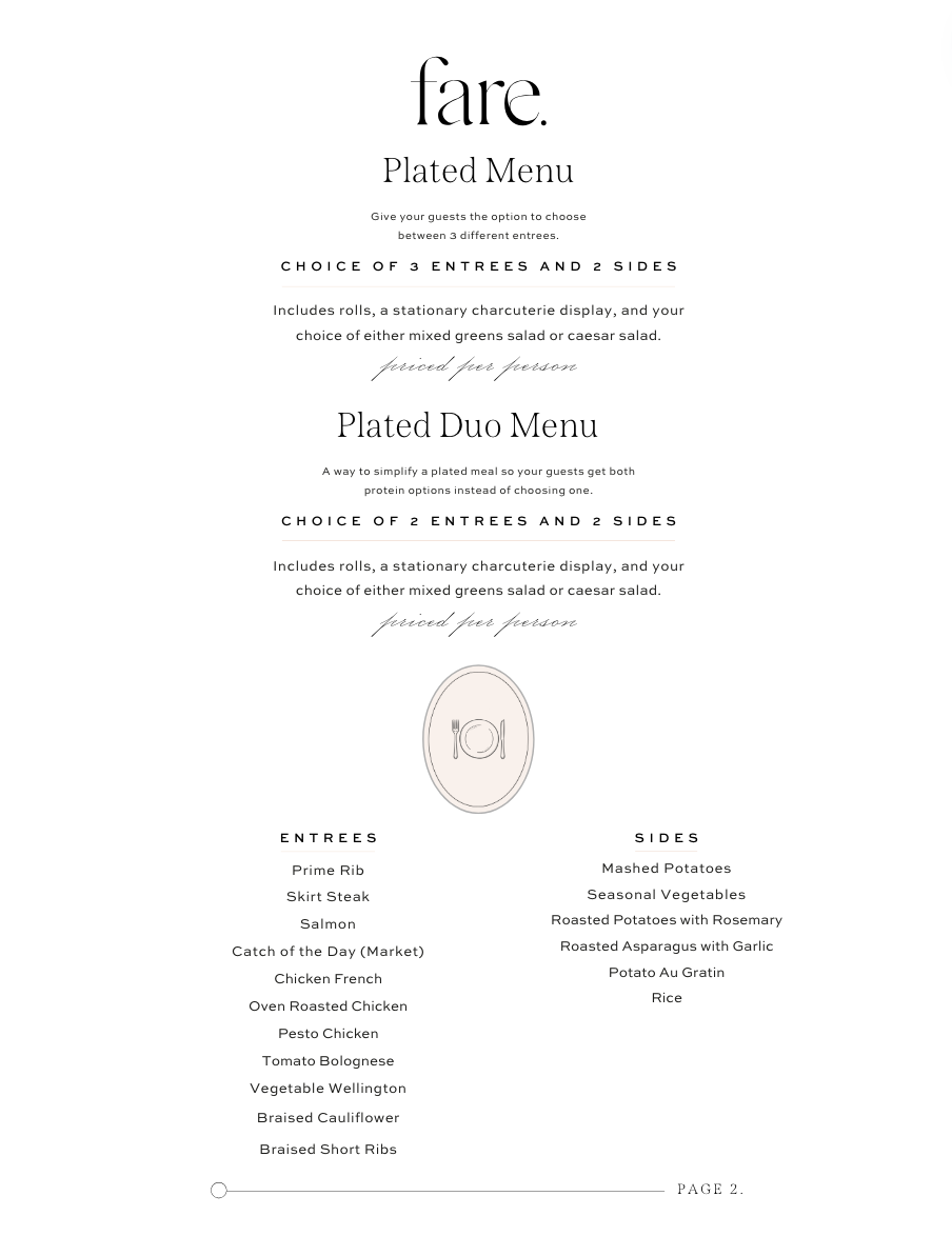 Fare Catering