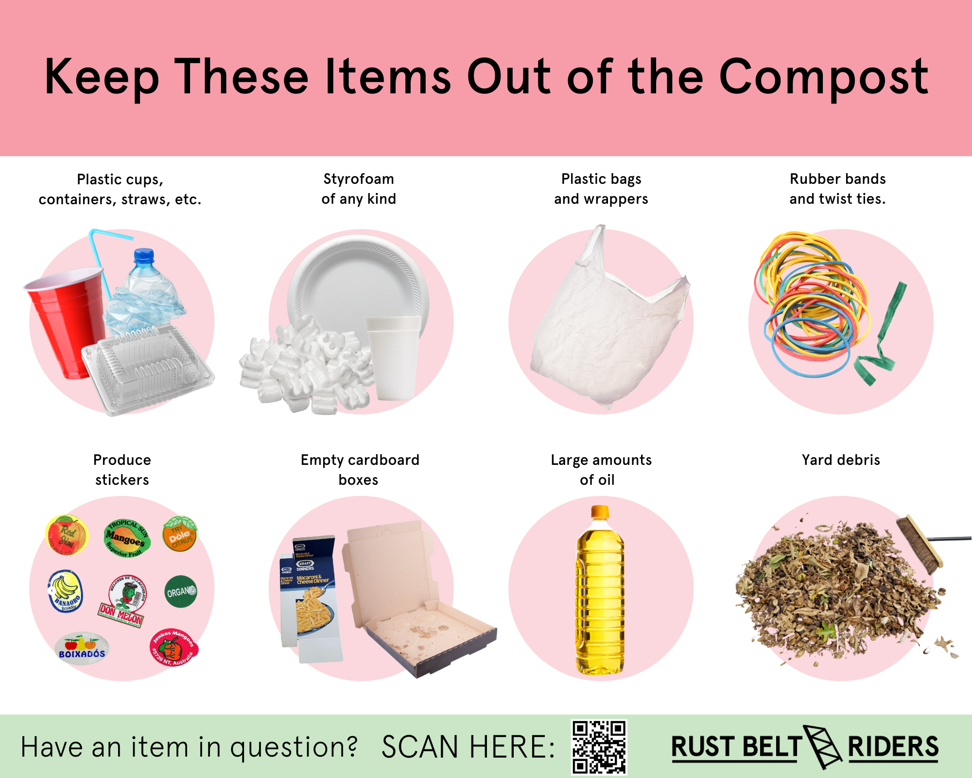 What Can I Compost? — Rust Belt Riders: Feed People, Not Landfills