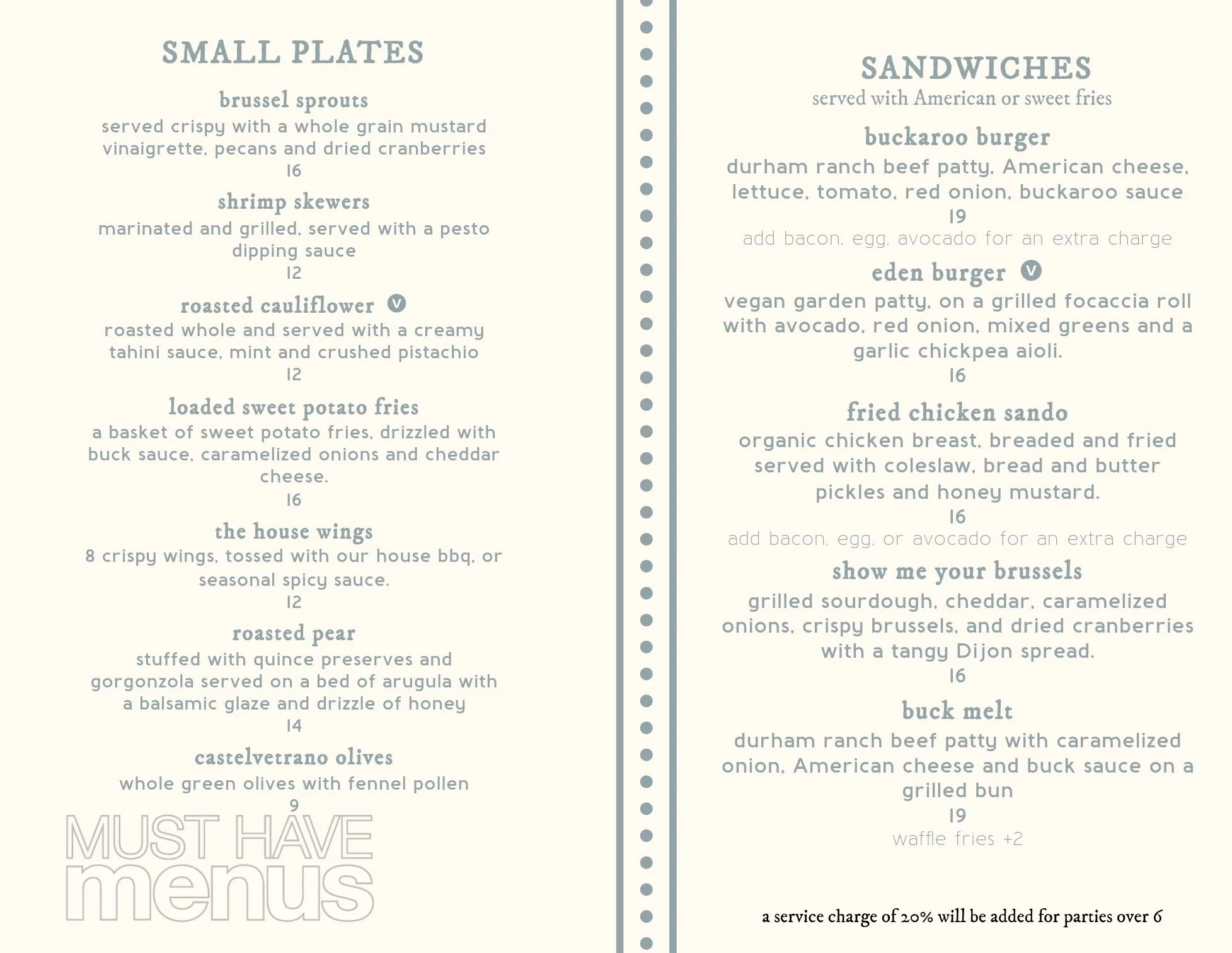 BEST FOOD IN THE WEST