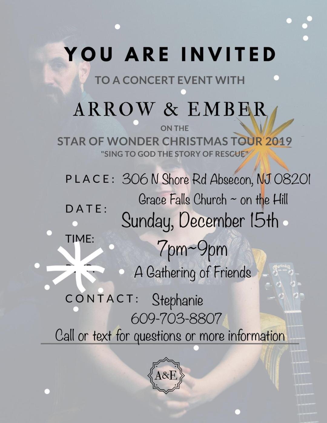 Concert With Arrow and Ember — Grace Falls Church