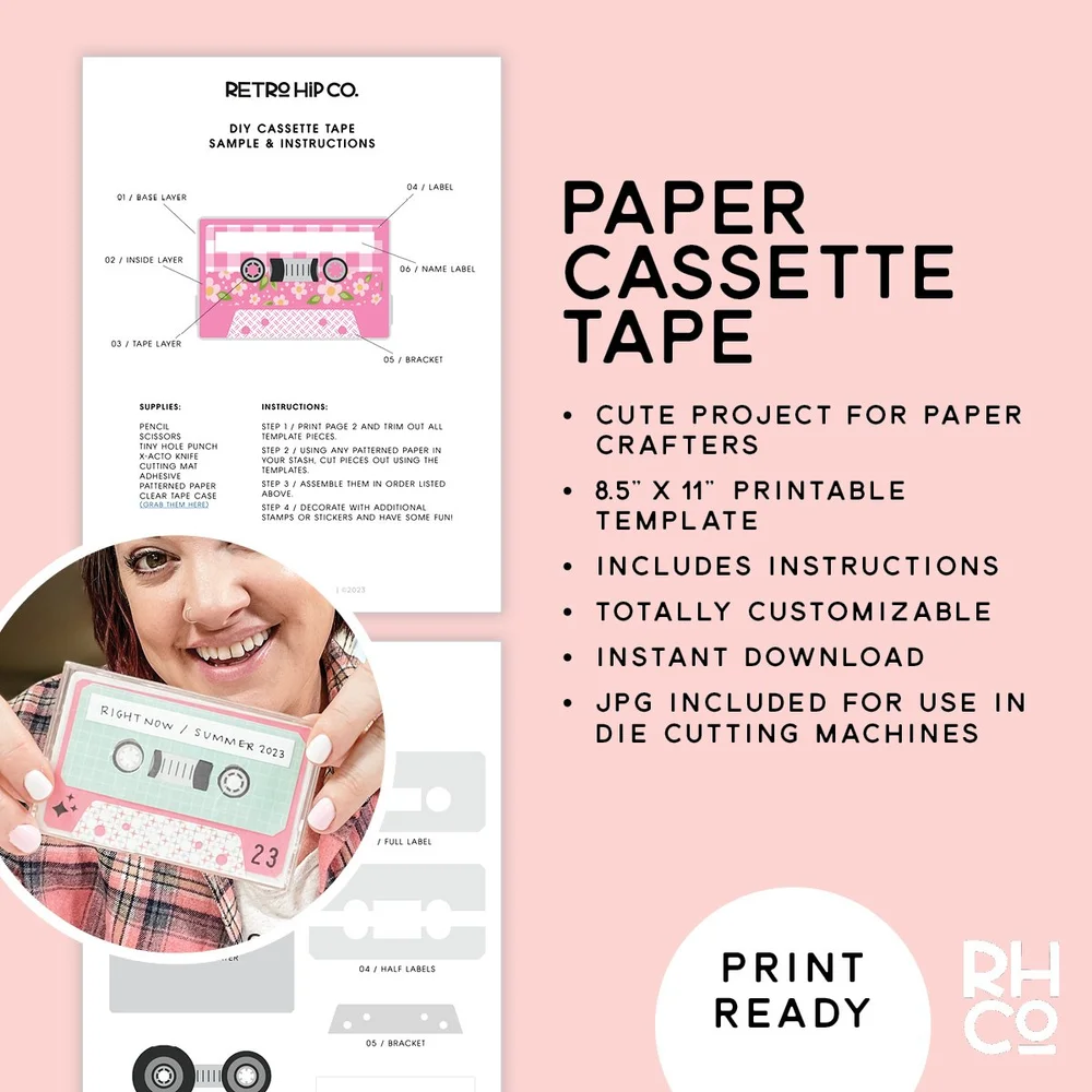 Cassette Tape Paper