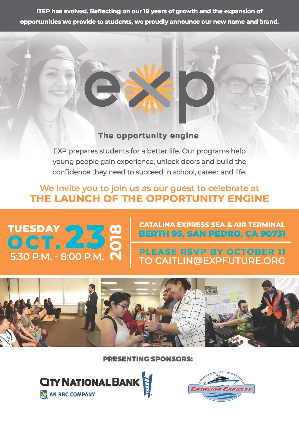 September 2018 Newsletter — EXP - The opportunity engine