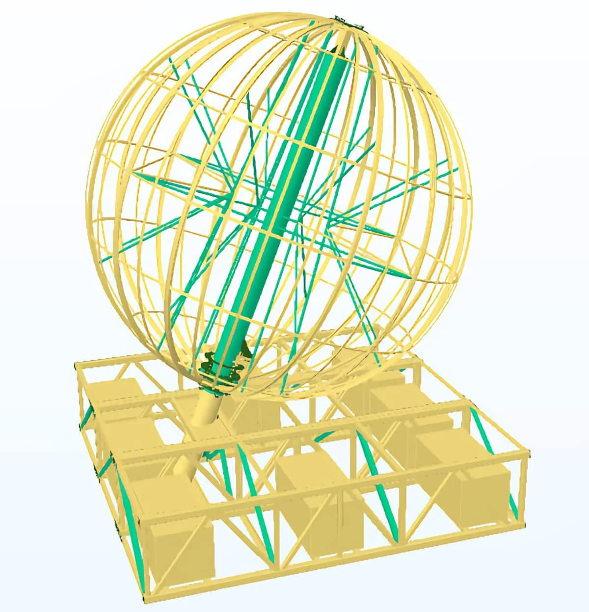 Creating a Giant Rotating Illuminated Globe — Engcomp. Stay Curious.