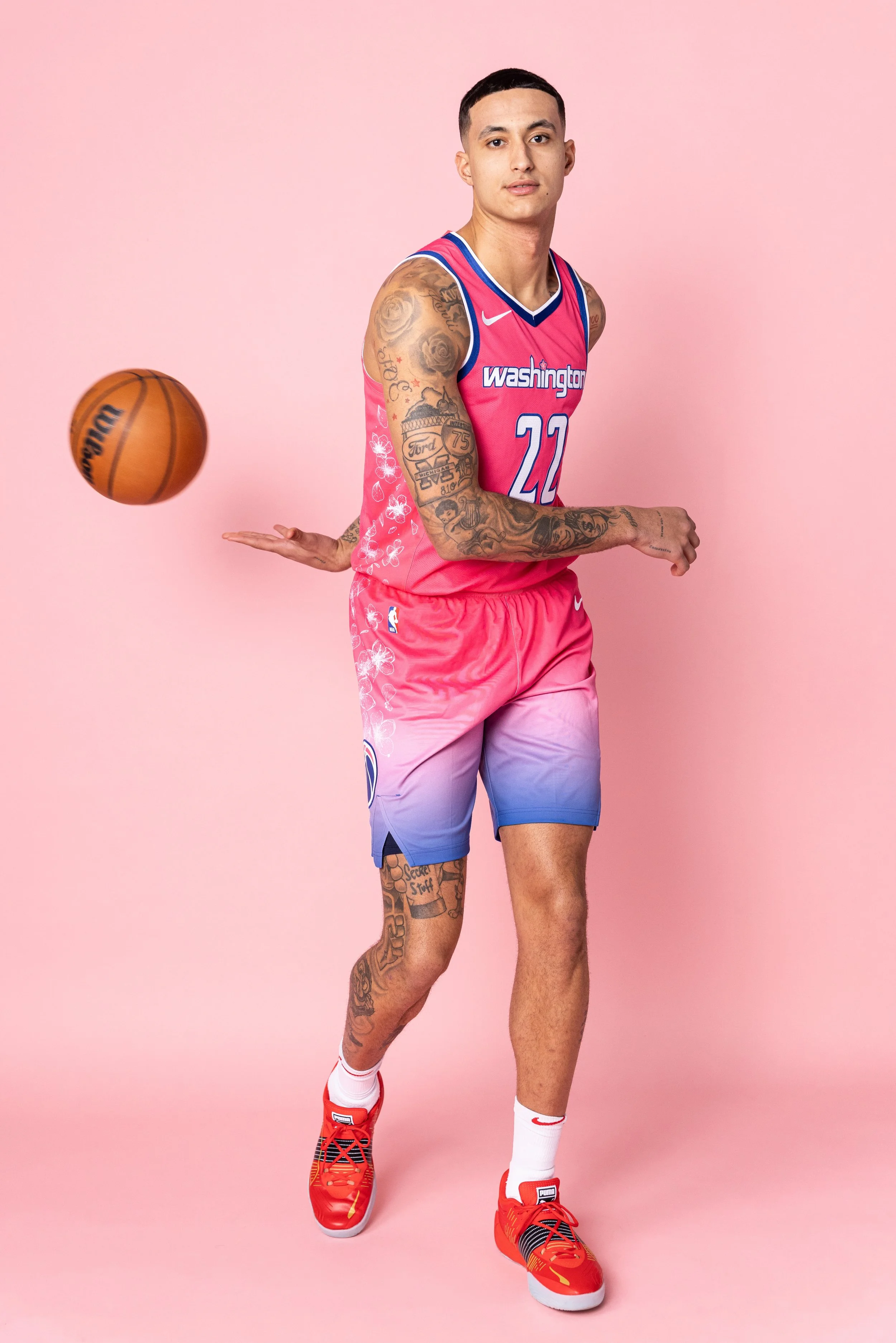 Washington Wizards Bloom City Uniform UNISWAG Washington Wizards Bloom City Uniform UNISWAG