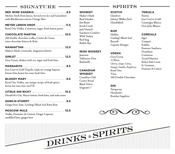 Ember Wood Fired Grill Menu | Steaks, Burgers & Wood Fired Pizza Near ...