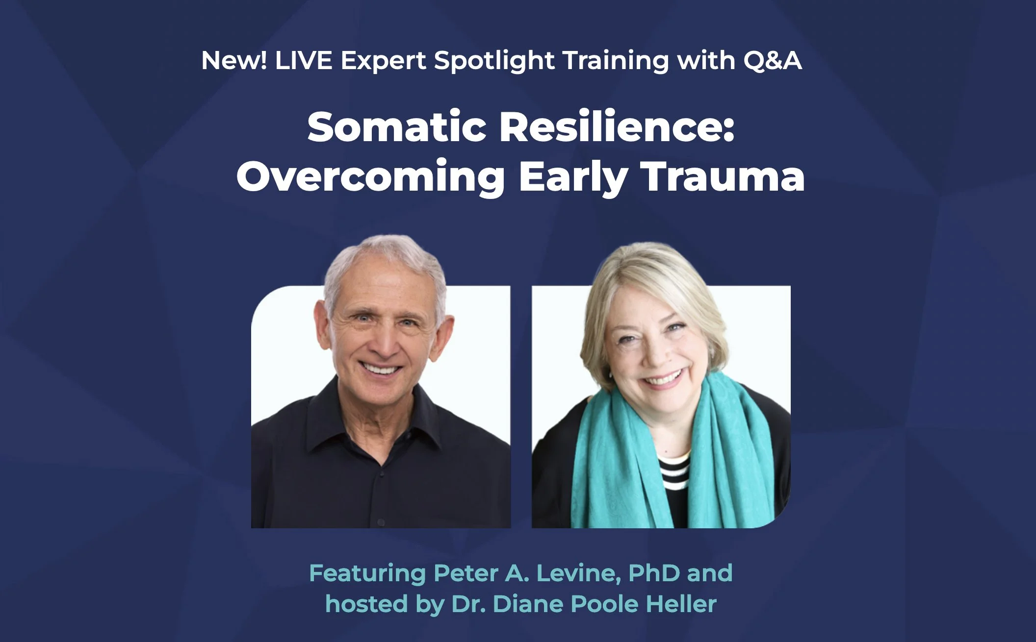 Dr. Diane Poole Heller: Somatic Resilience, Overcoming Early Trauma ...