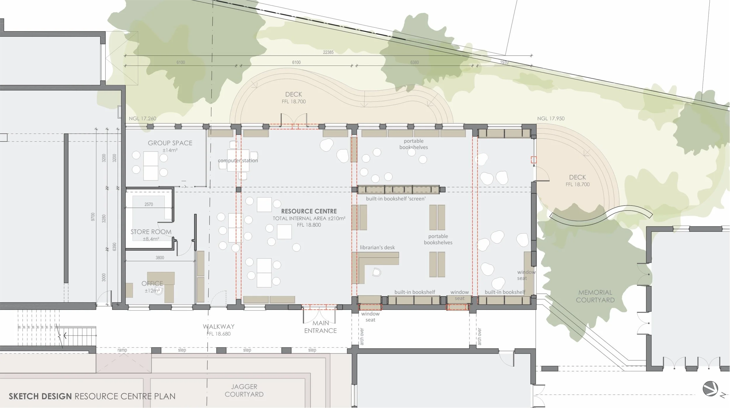 Resource Centre and Classroom Alterations, Bishops Preparatory School ...