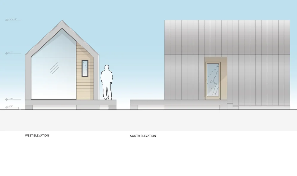 CLT Cabins Prefab Cabins Menokin Foundation REID architecture Reid ...