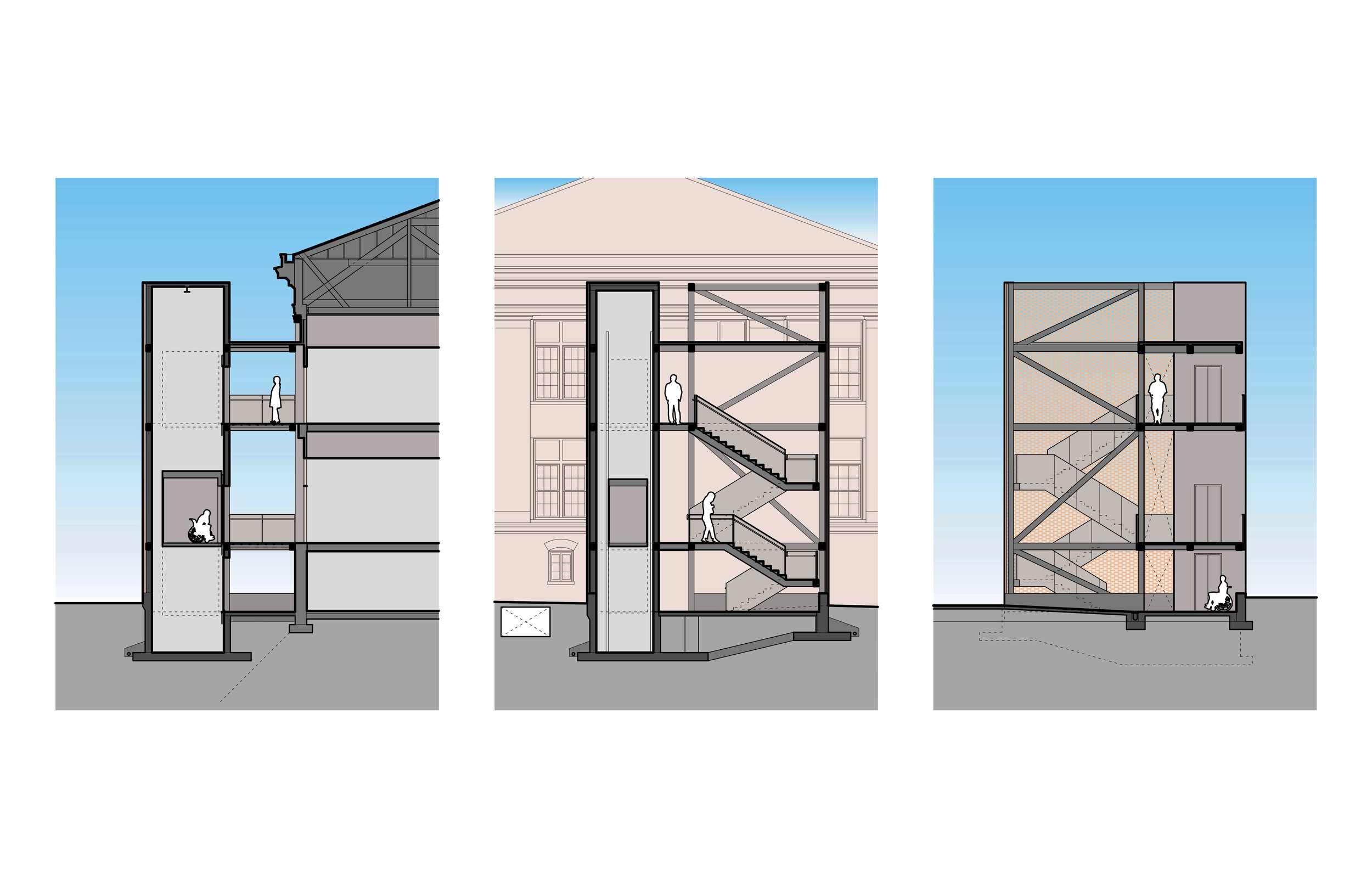 Reid Architecture UNC Chapel Hill Forest Theatre Campus Pavilions — REID