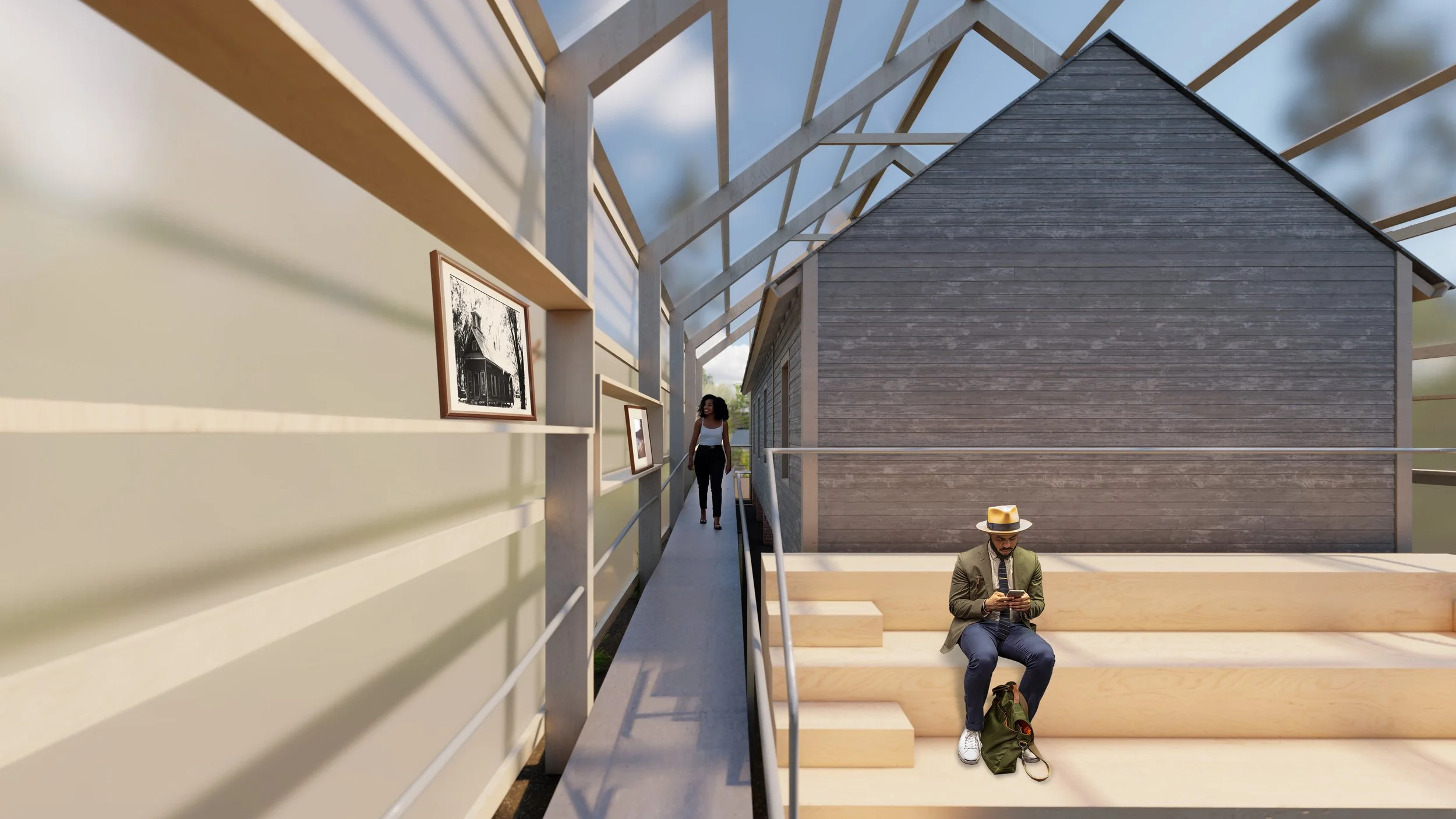 LAKE HALL SCHOOL PAVILION — REID