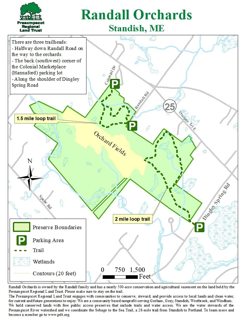 Randall Orchards — Presumpscot Regional Land Trust