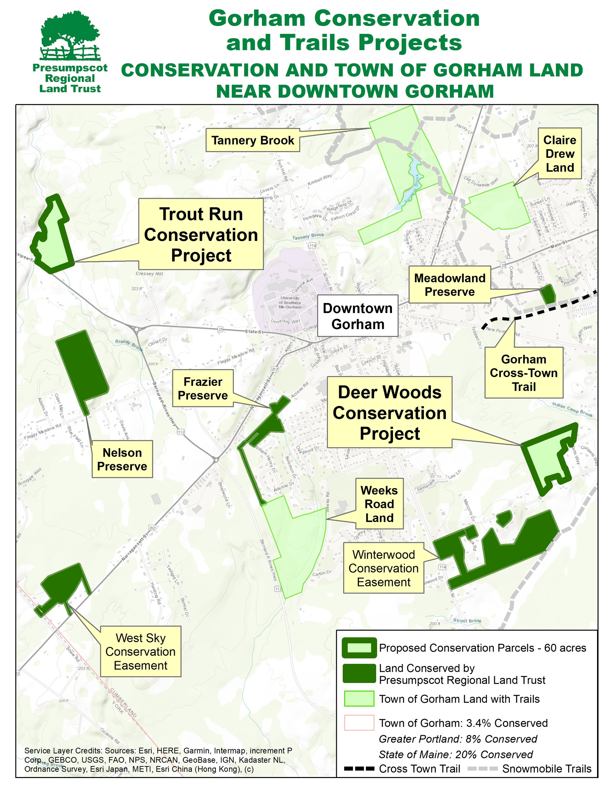 Deer Woods Conservation Project — Presumpscot Regional Land Trust