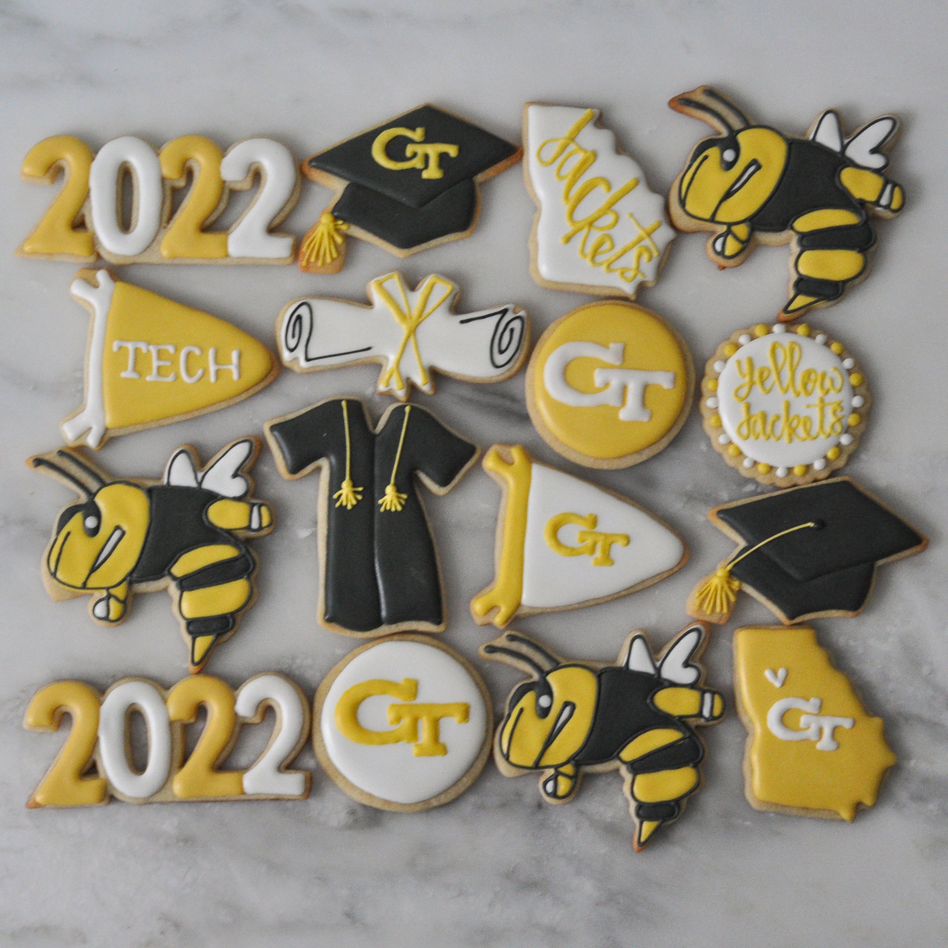 Graduation Cookies — Southern Peach Pastries