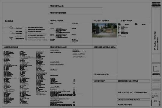 Sample Plan Set — ROST ARCHITECTS