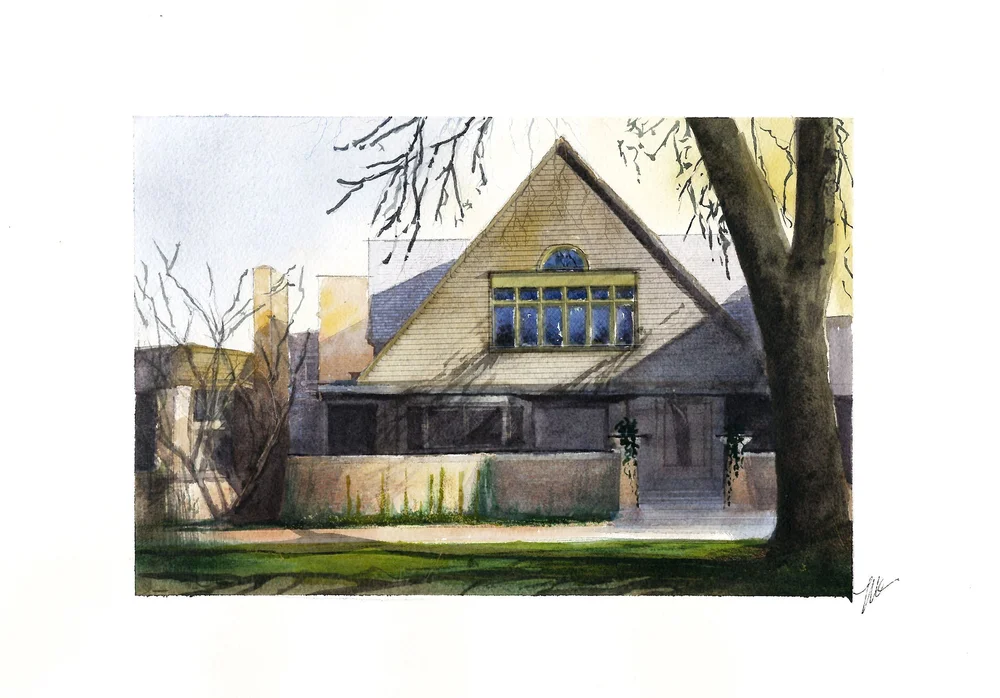 The Story of Frank Lloyd Wright's Oak Park Home and Studio — ROST ...