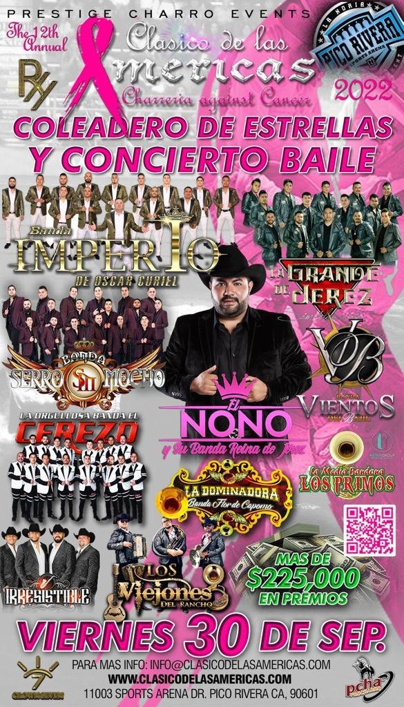 CLASICO DE LAS AMERICAS- COLEADERO DE ESTRELLAS Y CONCIERTO BAILE — La Noria