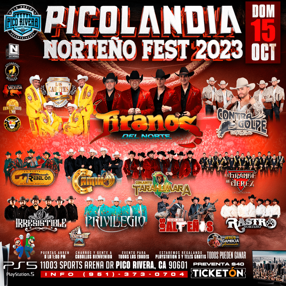 PICOLANDIA NORTEÑO FEST 2023 — La Noria