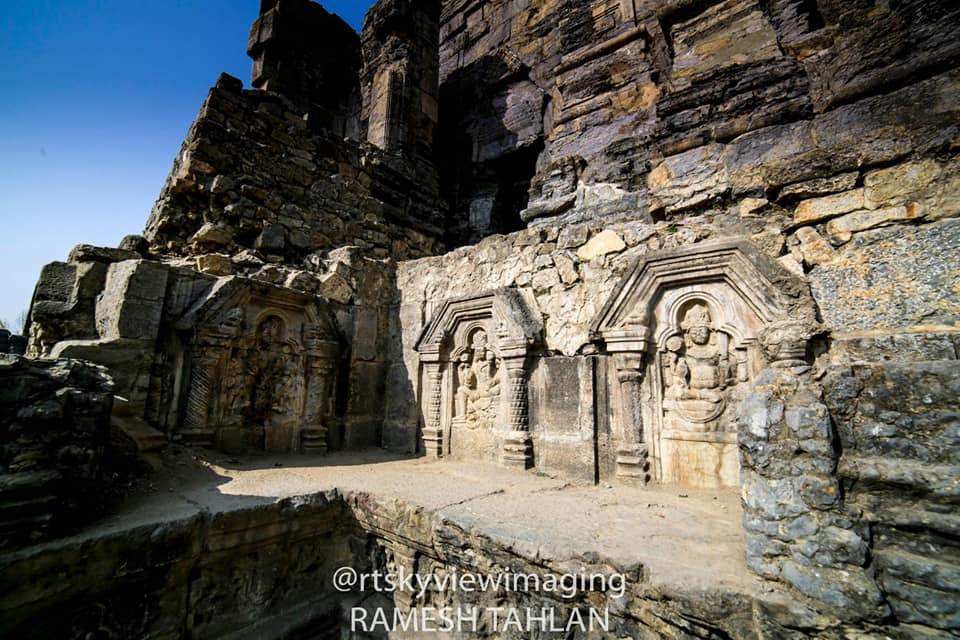 Martand Sun Temple : Then and Now