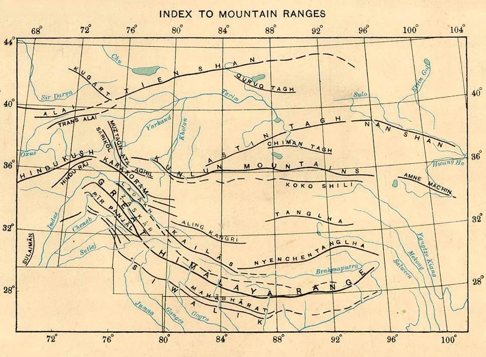 The Illustrated Mountain Geography of Ladakh