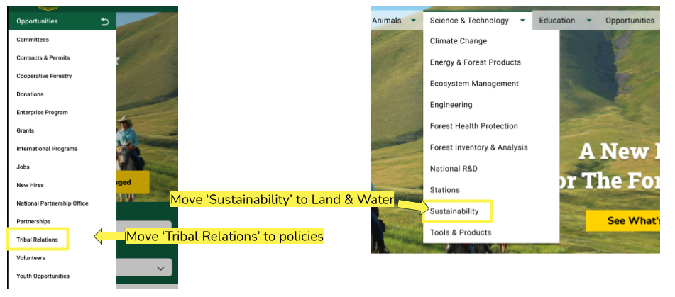 Forest Service UI Redesign — Grant Ertl's Portfolio