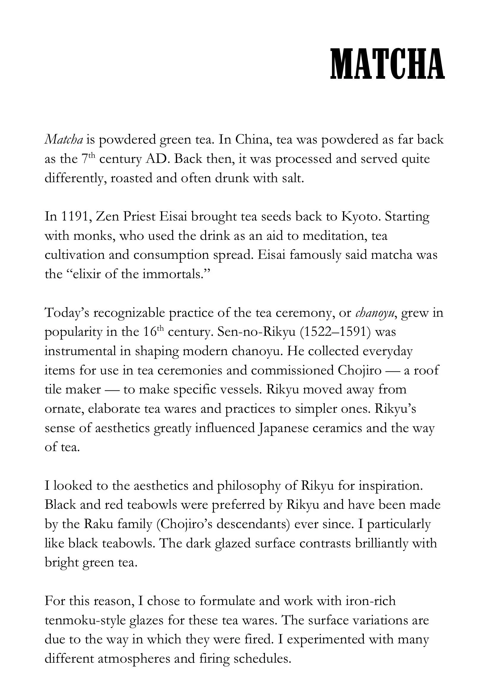 Pots and Pieces — HAMISH JACKSON POTTERYHAMISH JACKSON POTTERY