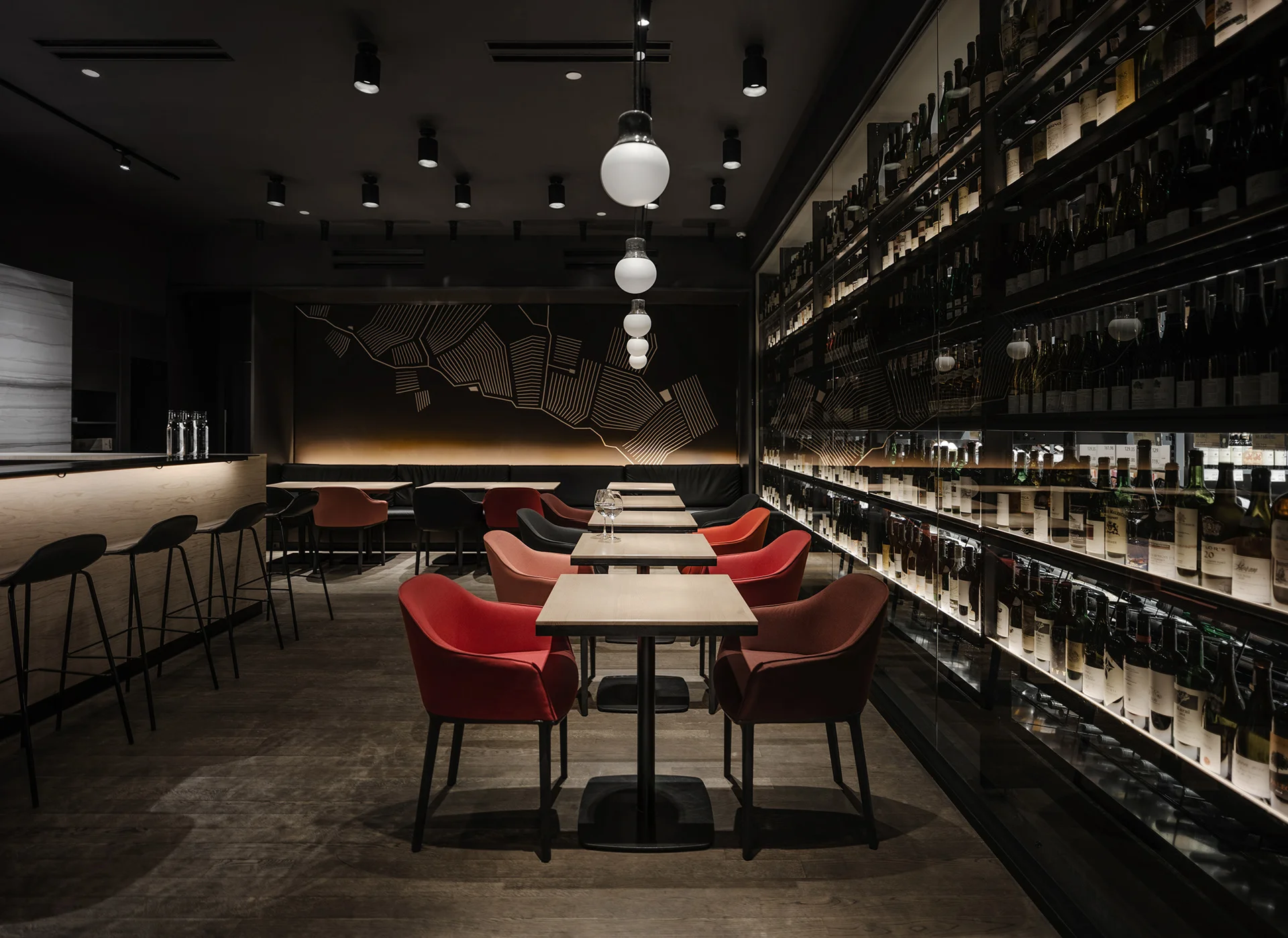 Wine Bar Interior Design — balbek bureau