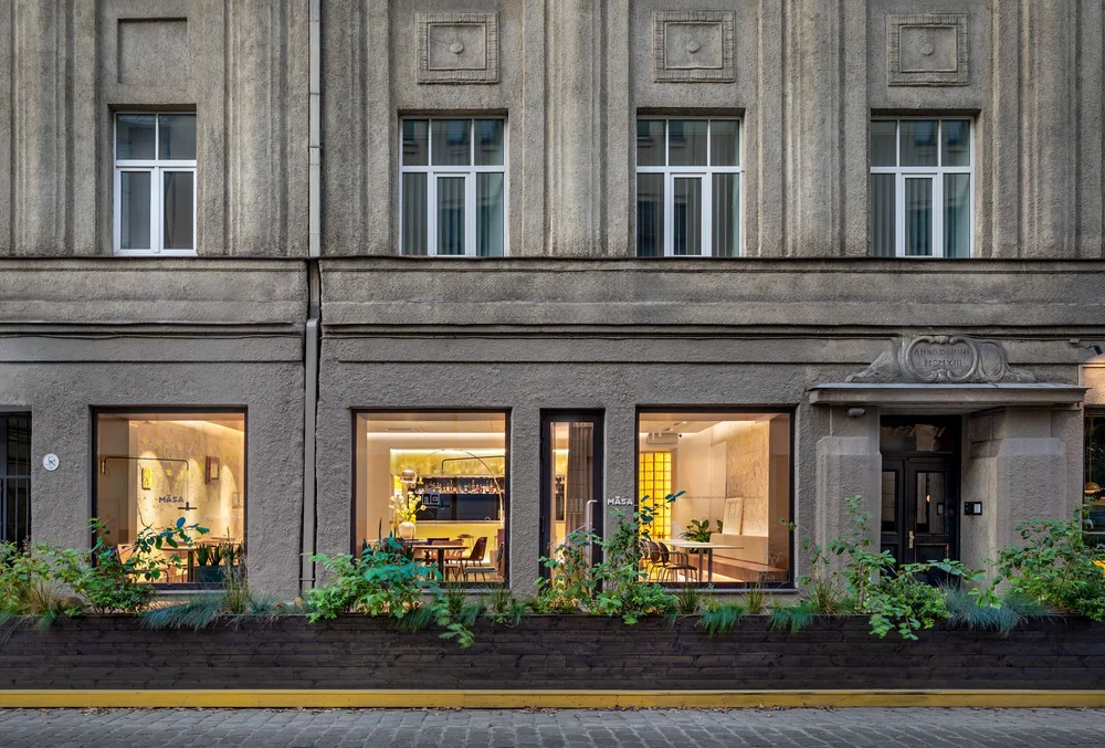 Māsa – interior design for a restaurant in Riga, Latvia — balbek bureau