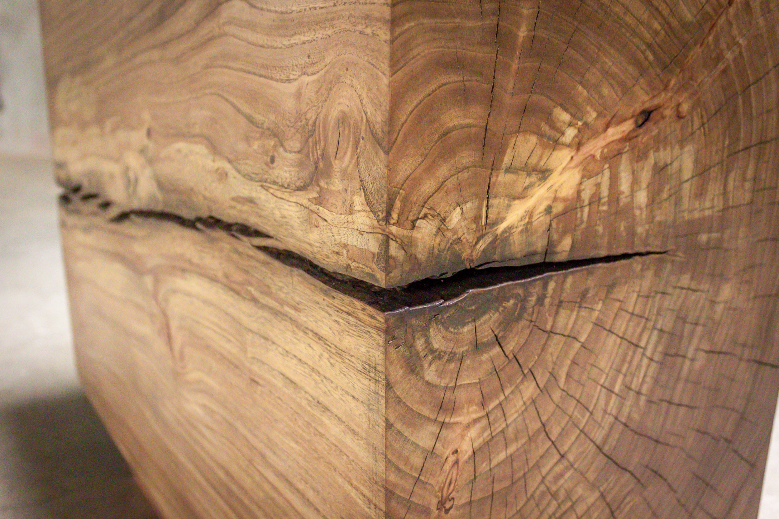 Solid Elm Blocks Furniture — Bittiker Architecture