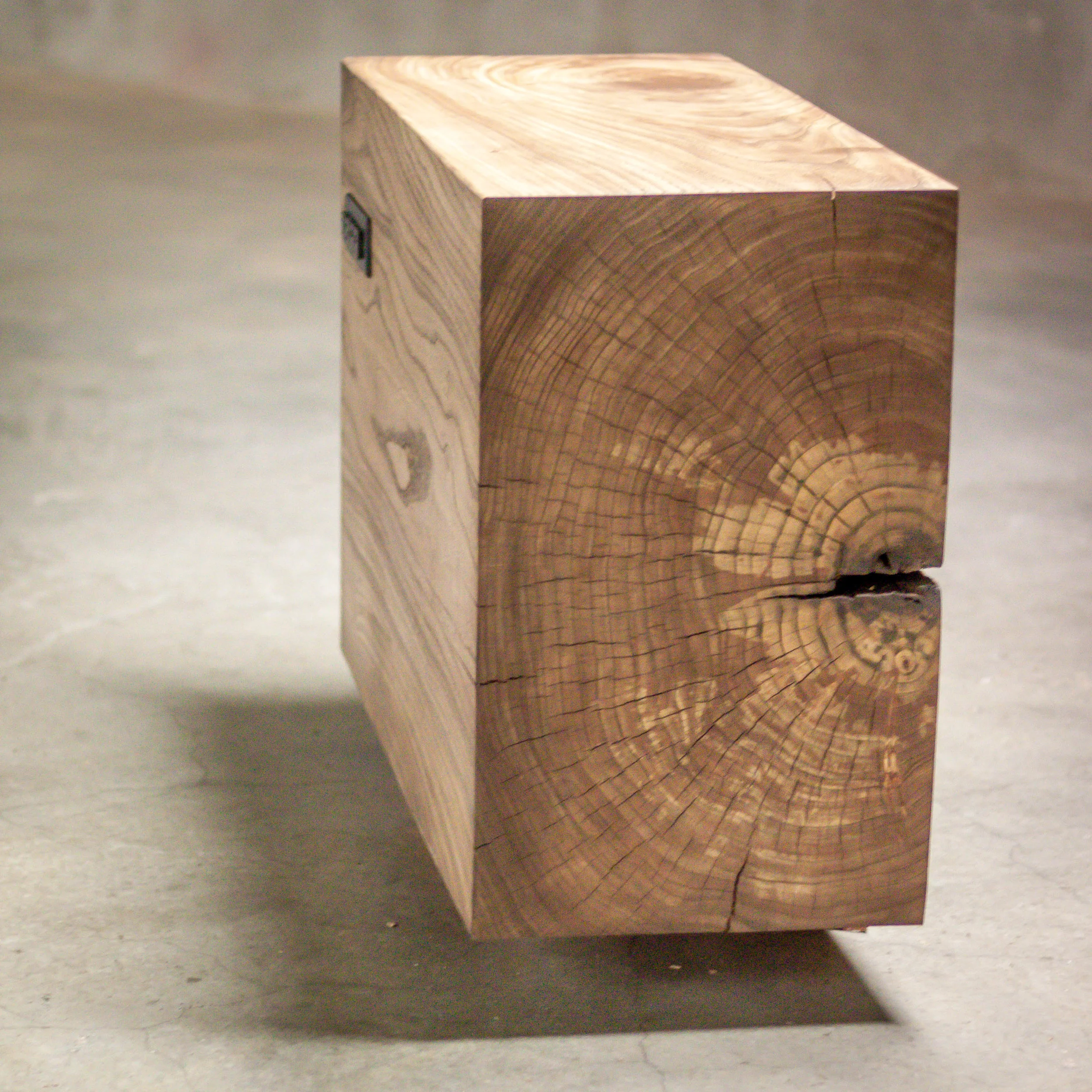 Solid Elm Blocks Furniture — Bittiker Architecture