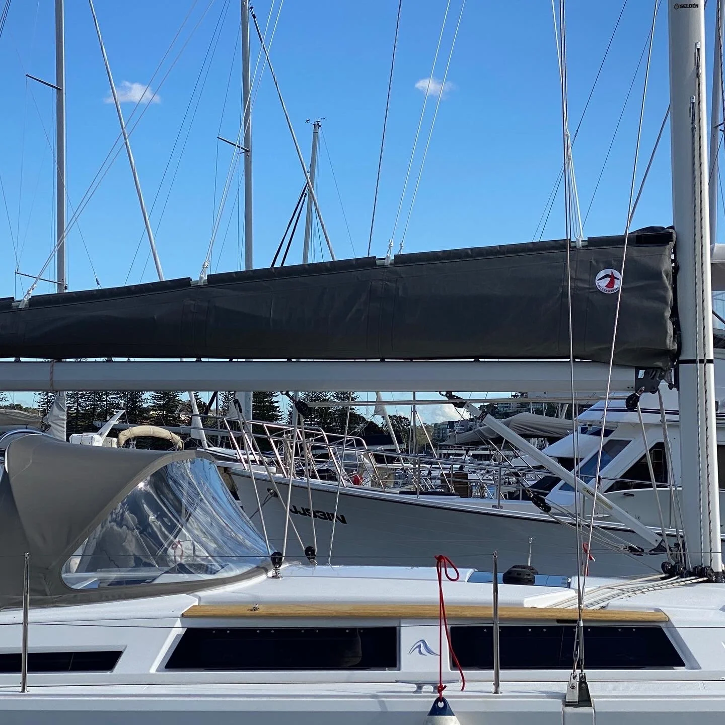 Lazy Jack Boom Bag — Rolly Tasker Sails Australia