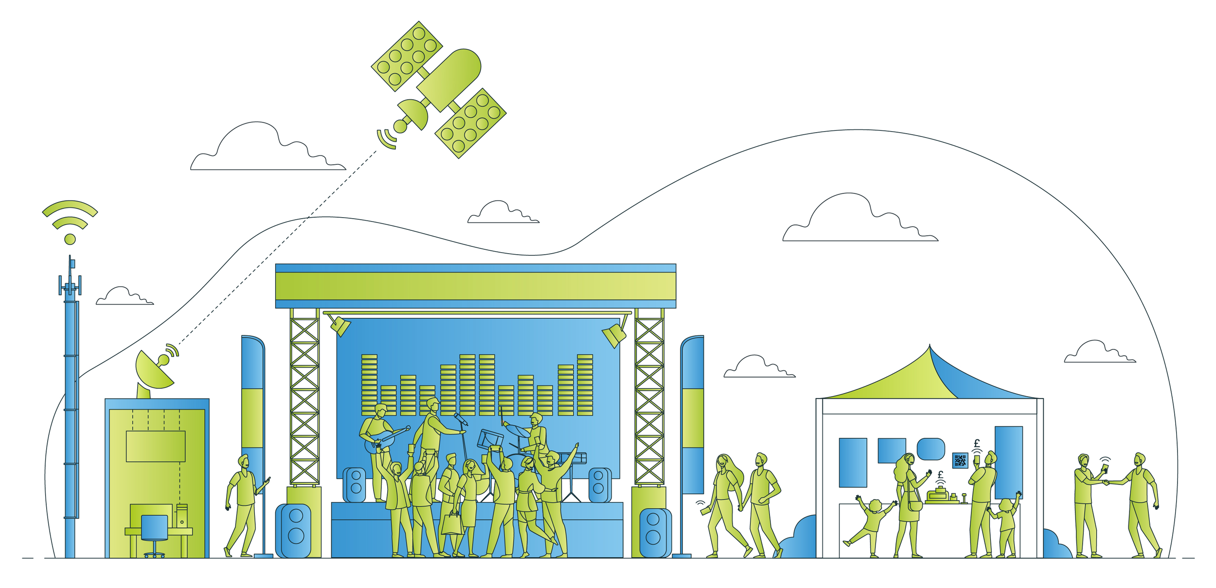 Broadband Solutions for Events & Festivals | Freedomsat