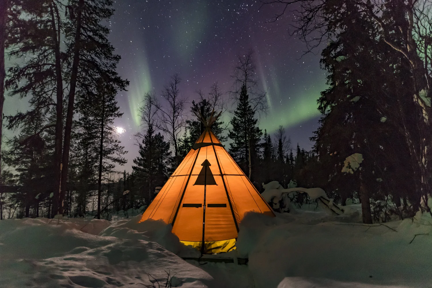 18 Amazing photos of Northern Lights in Swedish Lapland — WildSweden ...
