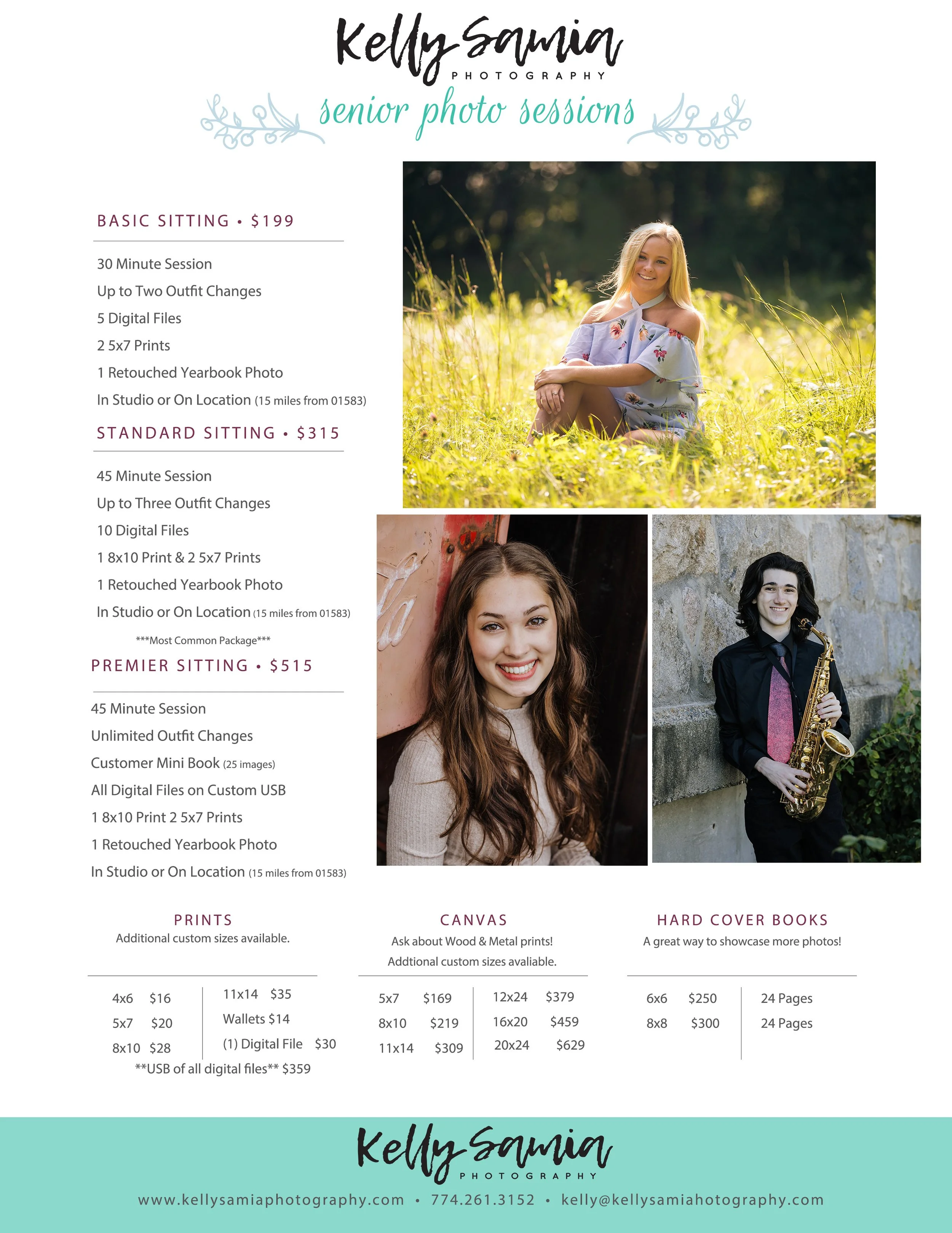 Senior Portraits — Kelly Samia Photography