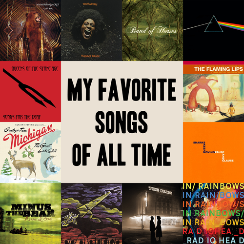 My Favorite Songs of All Time — Swim Into The Sound