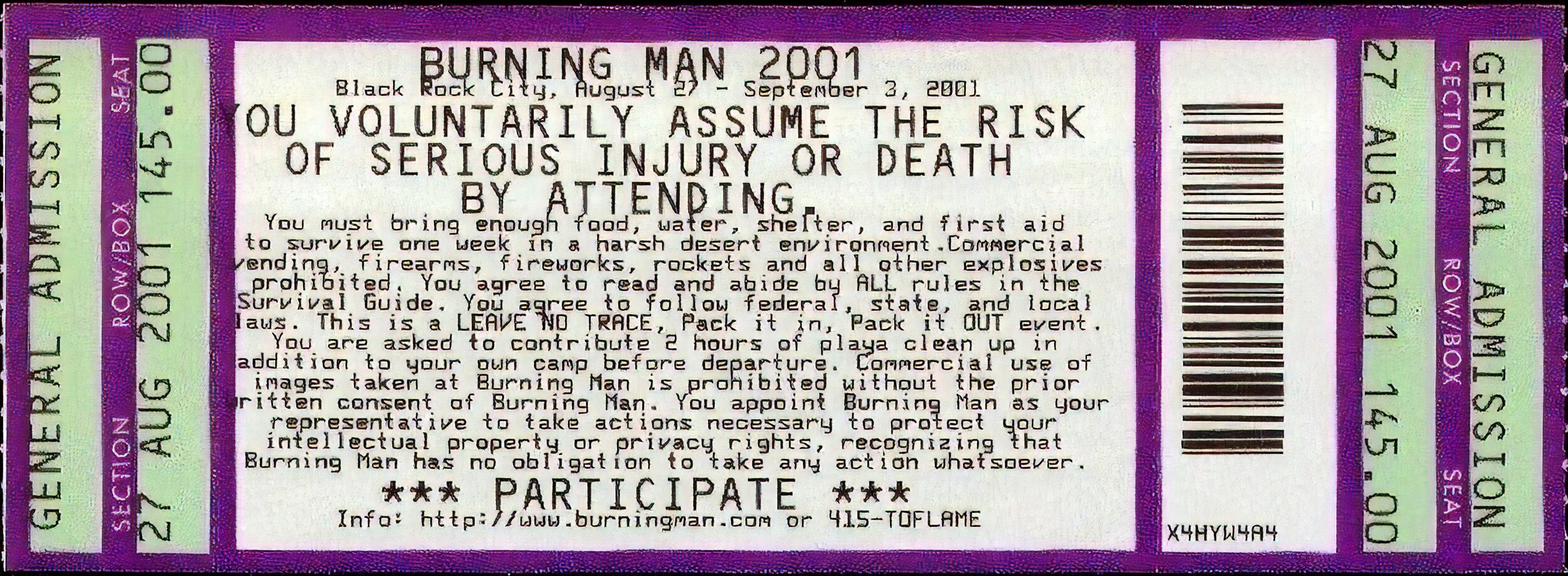 The Art & History of Burning Man Tickets and Entry Fees — Trippingly