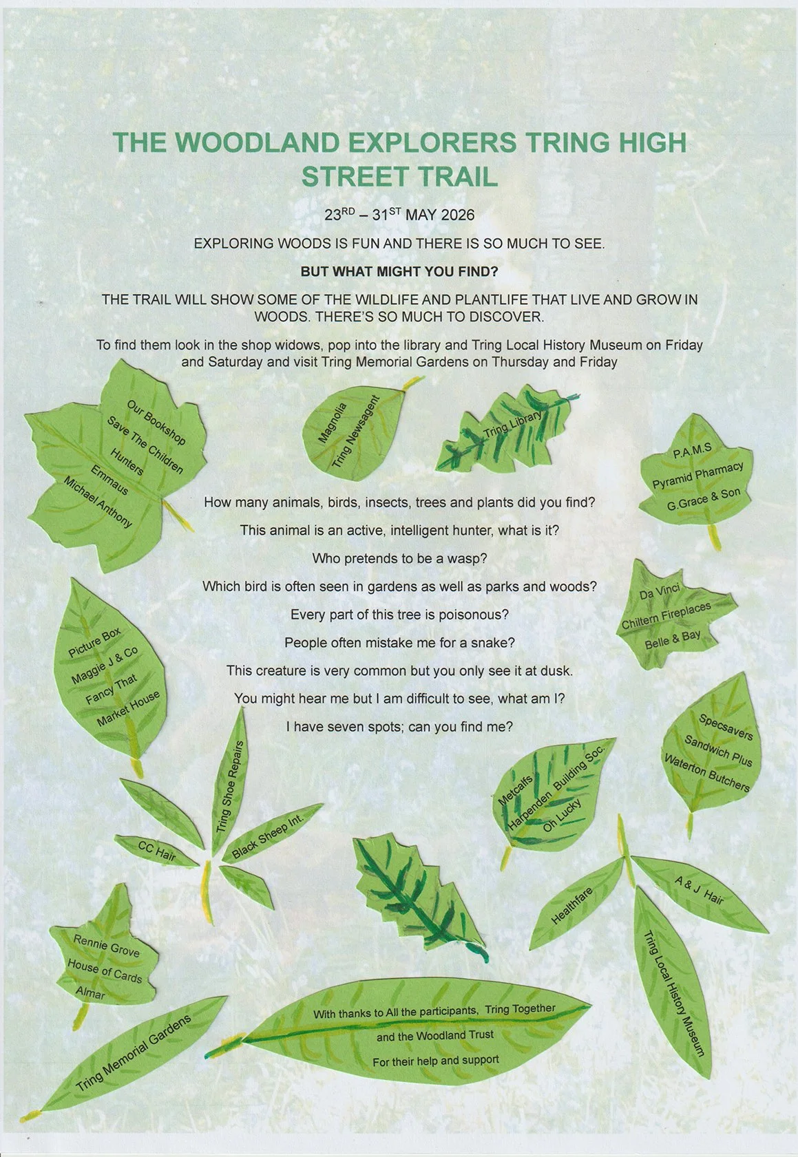 What's on — Tring Together