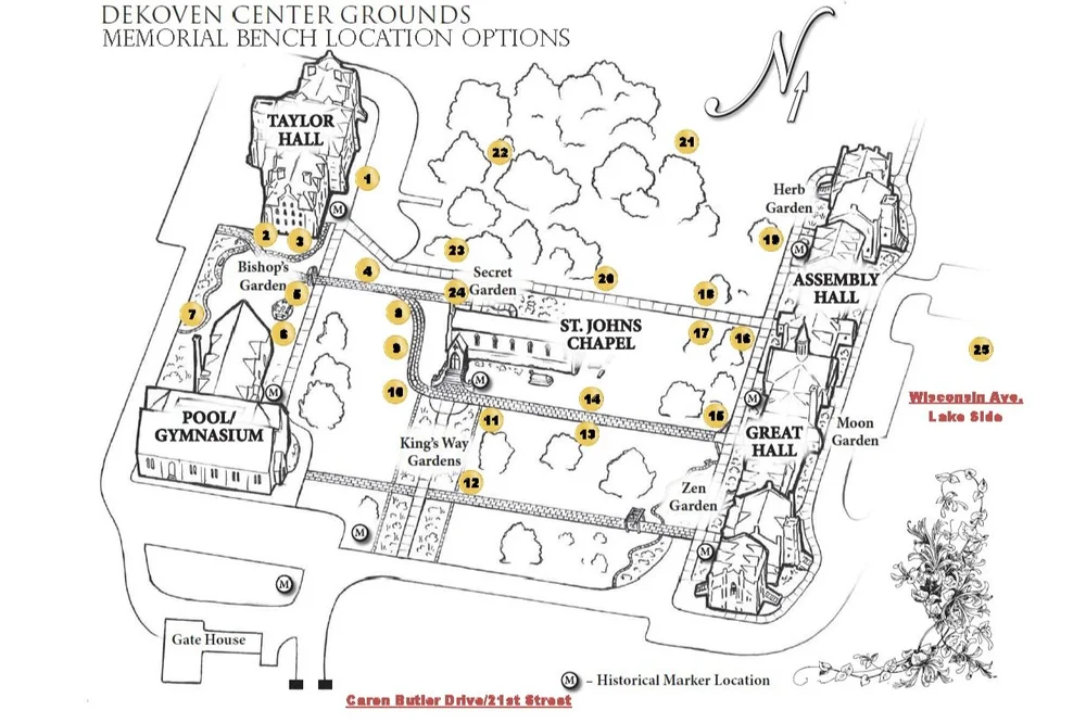 Memorial Bench Fundraiser | Support Memorials Today — DeKoven Center