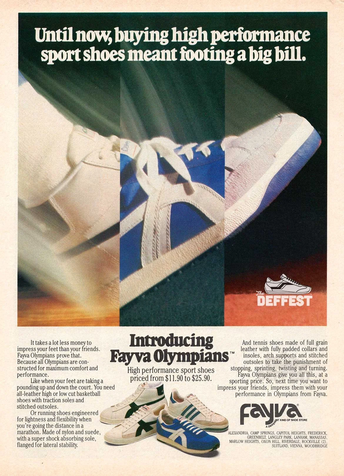The Deffest®. A vintage and retro sneaker blog. — Vintage Ads