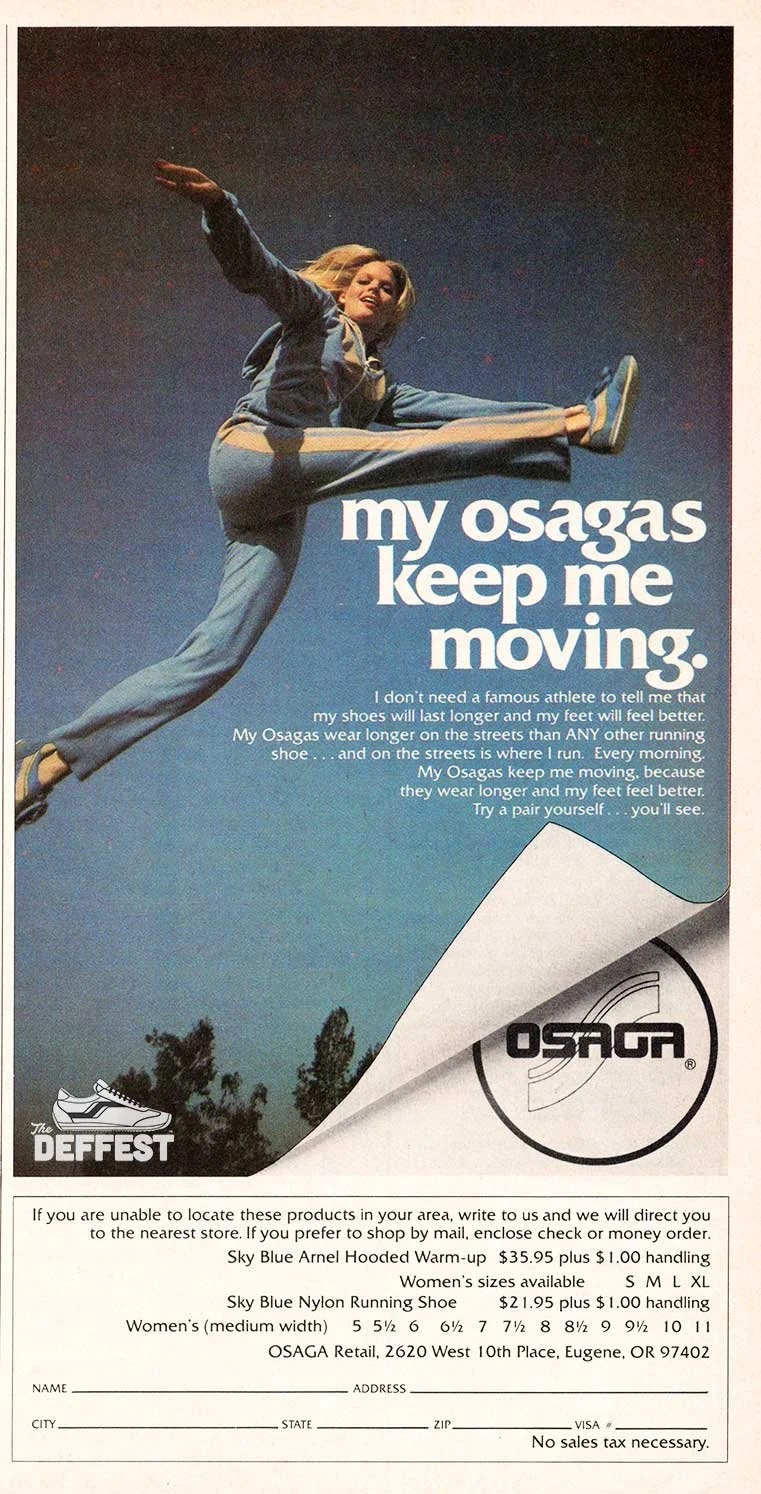 The Deffest®. A vintage and retro sneaker blog. — Osaga "Keep Me Moving ...