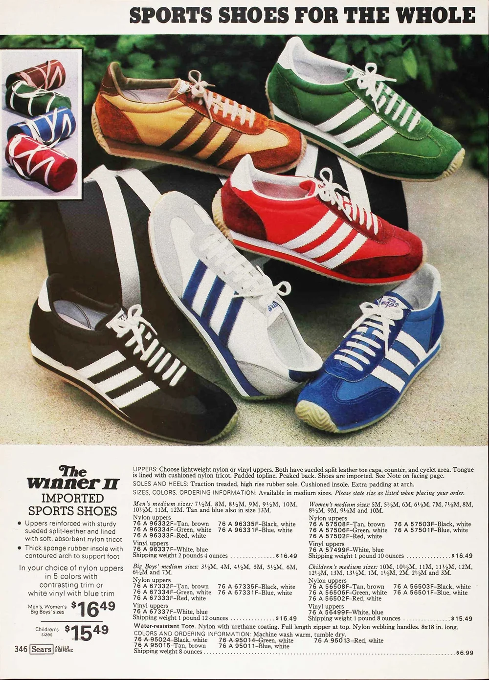 The Deffest®. A vintage and retro sneaker blog. — Sears The Winner II ...
