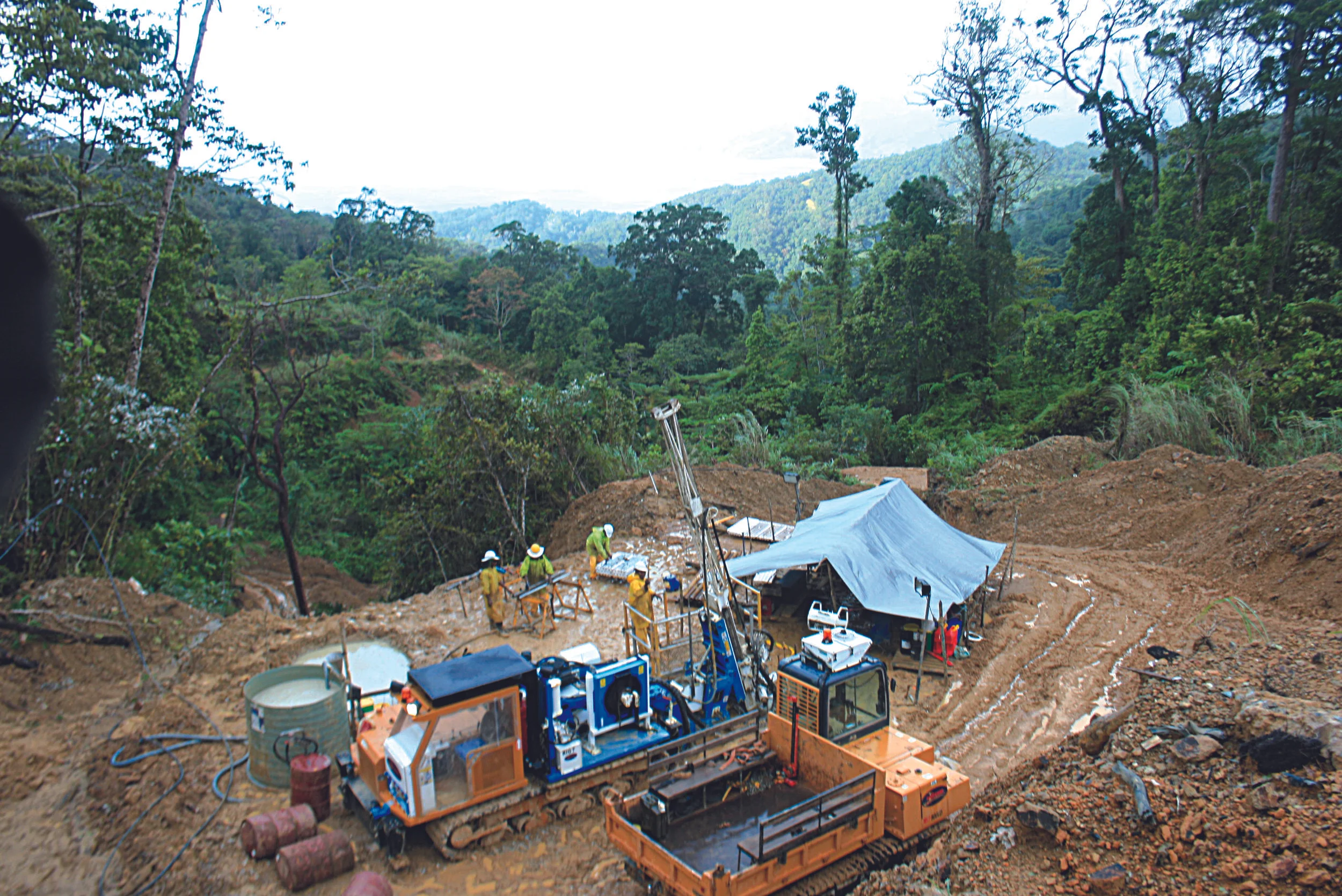 Papua New Guinea Operations — Deepcore Drilling