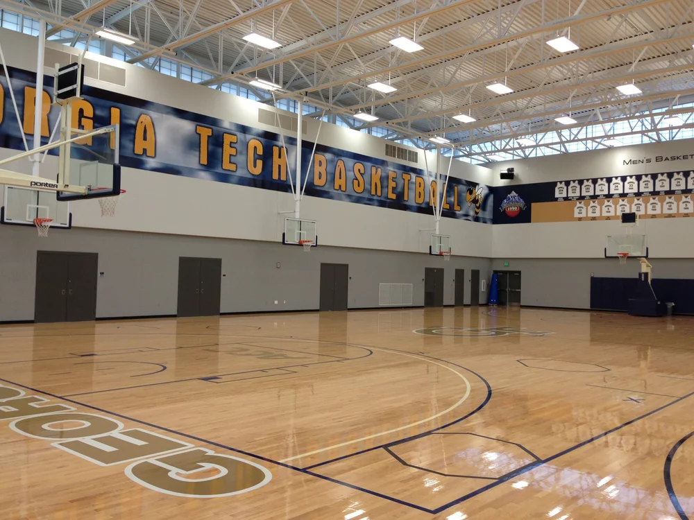 georgia tech zelnak basketball center — BallParchitecture