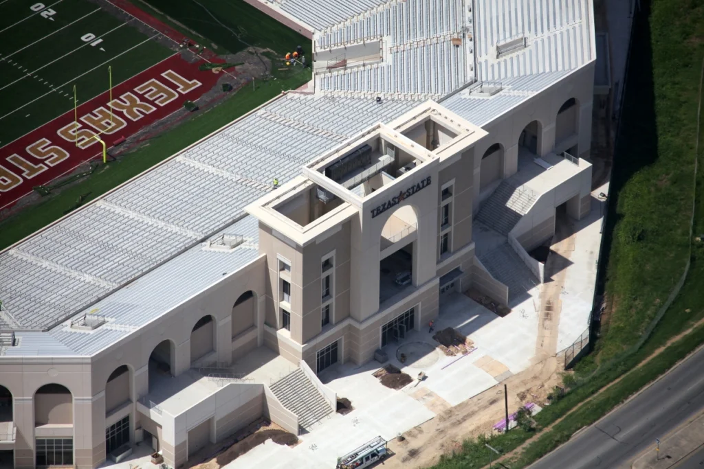 texas state university bobcat stadium — BallParchitecture